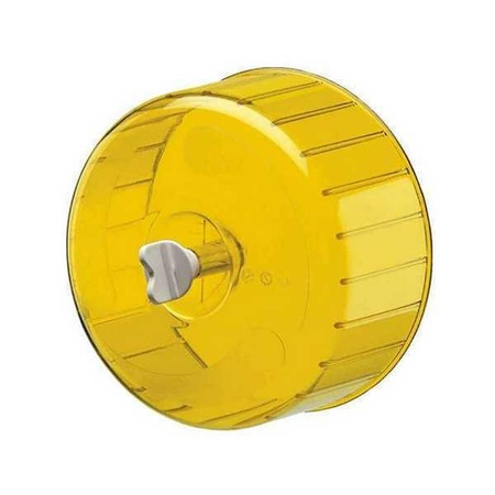 Roata din plastic, Ferplast, 14,5 x 9,8 cm, Galben - eMAG.ro