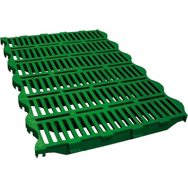 Podea pentru custi, Copele, Plastic, 60x40x4 cm, Verde - eMAG.ro