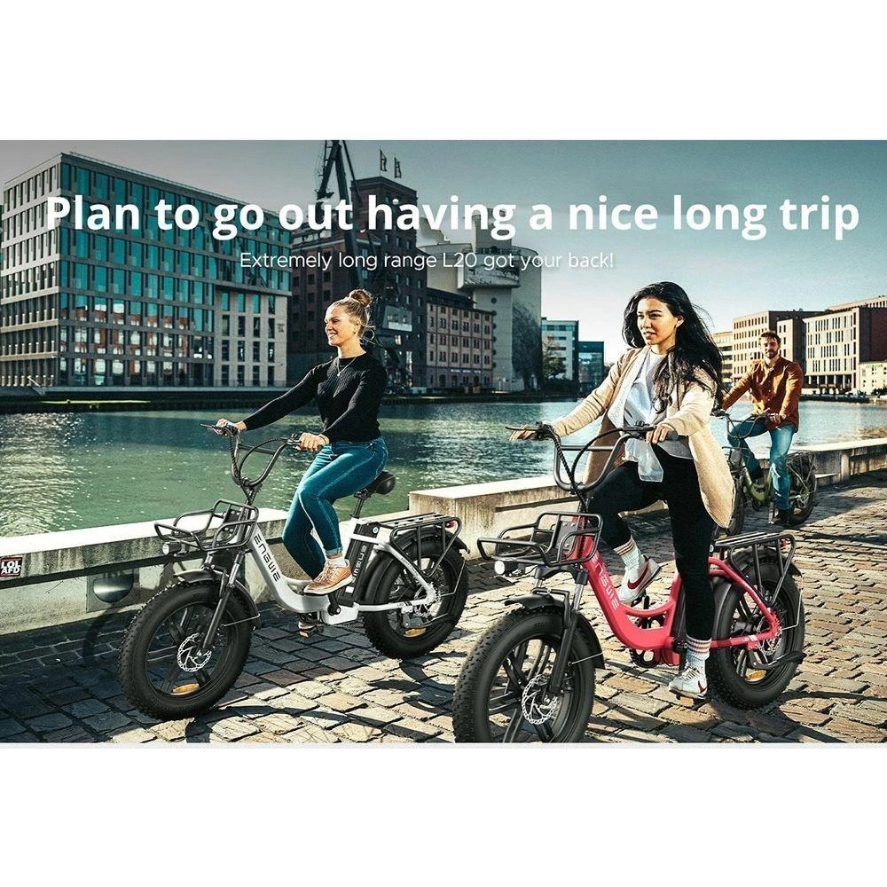 Електрическо колело, Engwe L20 Folding, 250W мотор, 48V/13Ah батерия ...