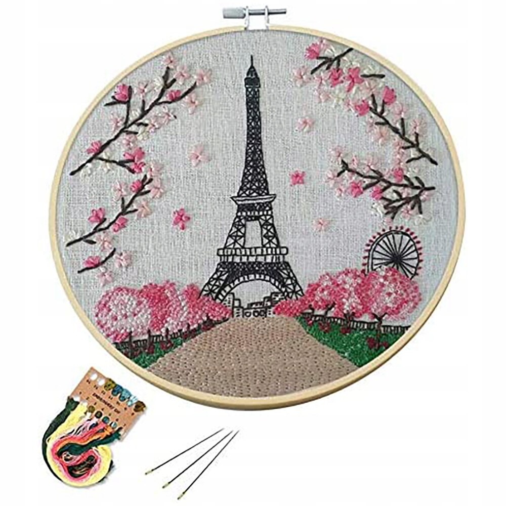 Set de broderie, Craftec, Turnul Eiffel - eMAG.ro