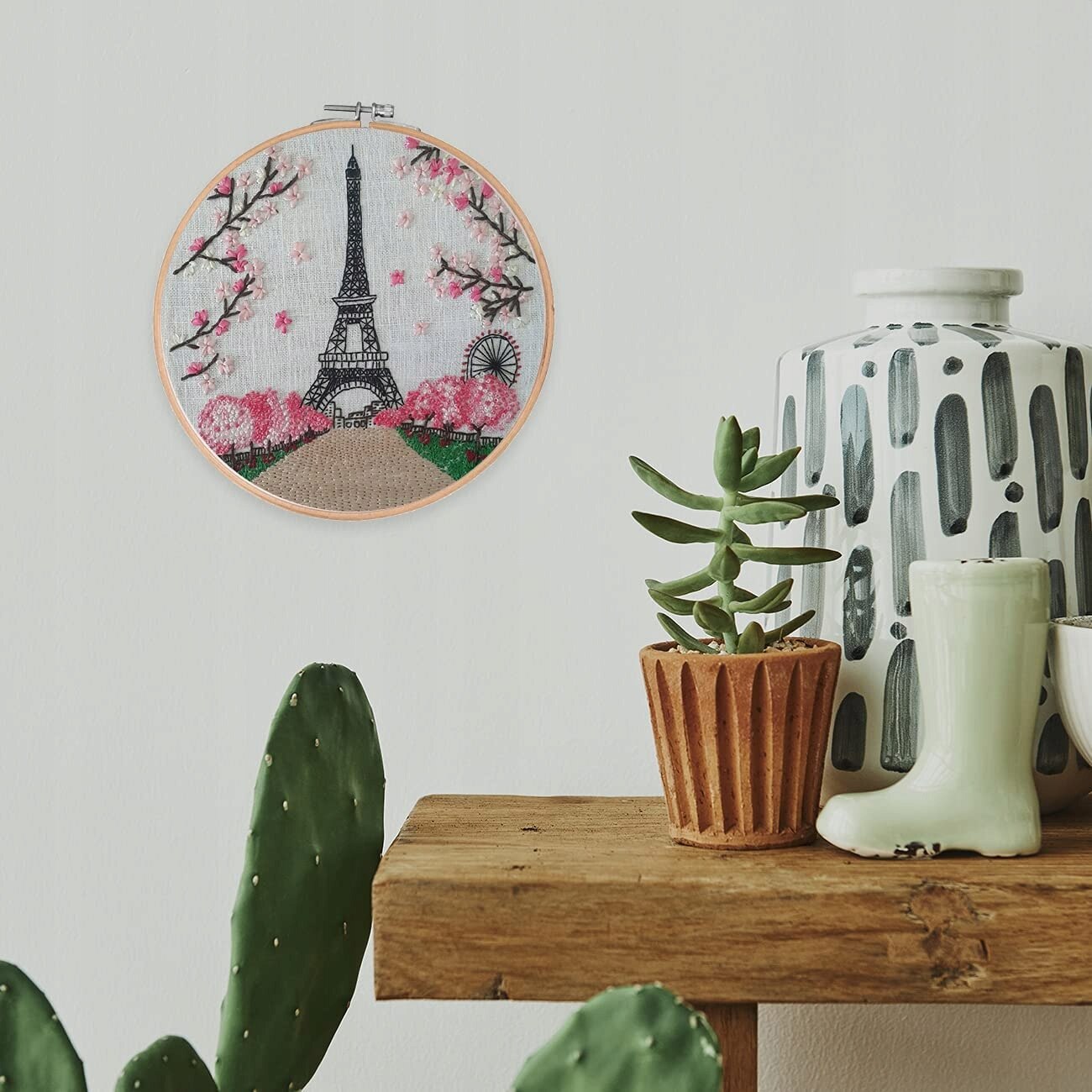 Set de broderie, Craftec, Turnul Eiffel - eMAG.ro