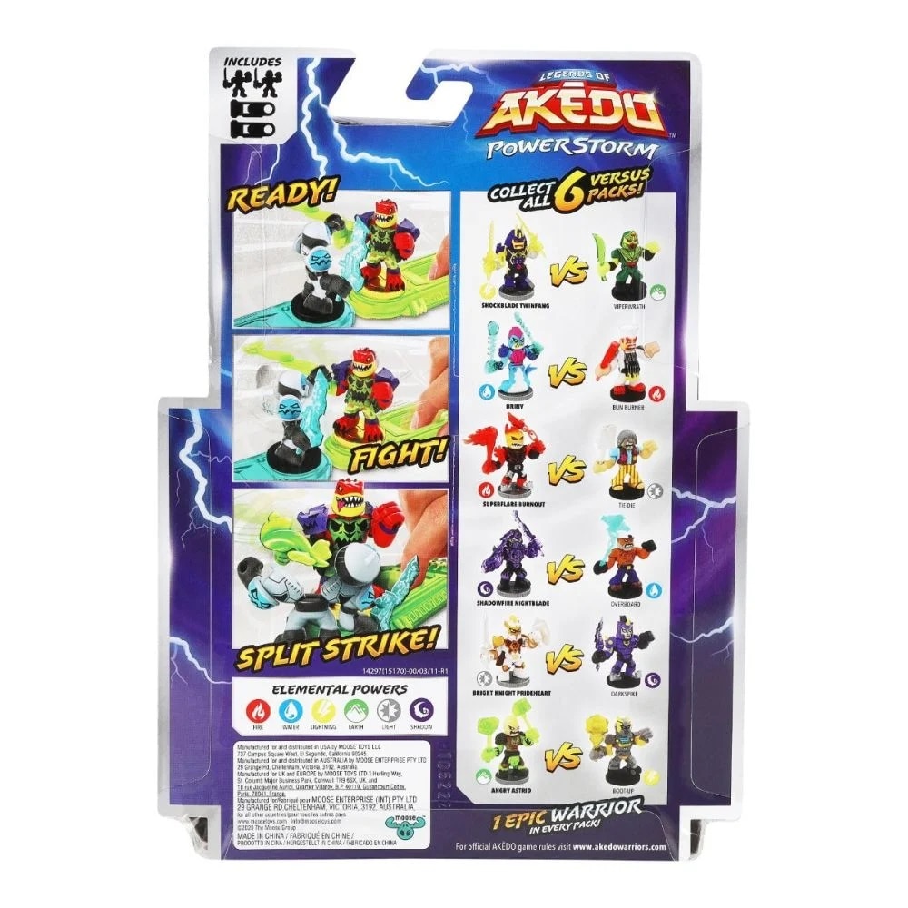 Set 2 figurine Akedo, Versus Pack, S3 - Angry Astrid vs Boot Up - eMAG.ro