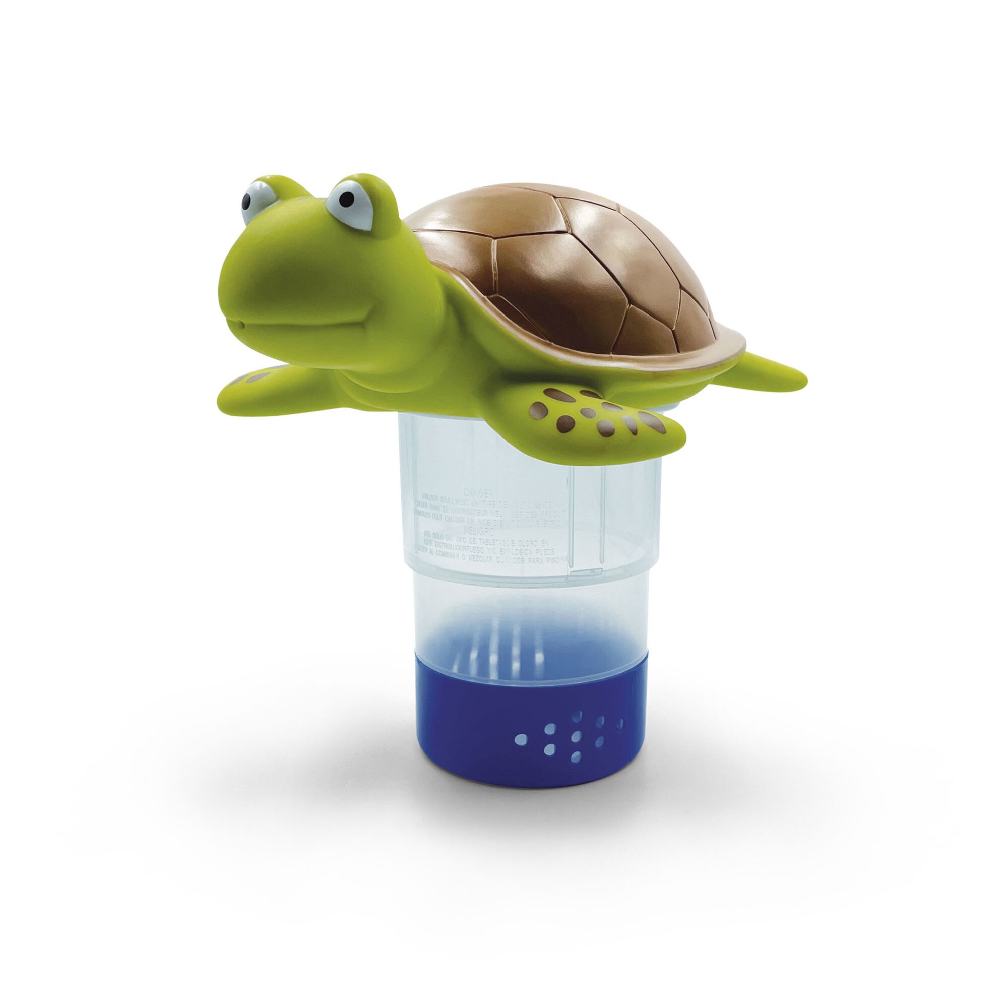 Dispenser de produse chimice pentru piscina in forma de testoasa pentru ...