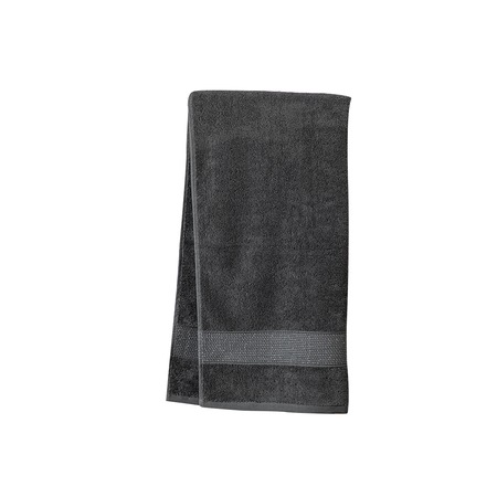Prosop de baie, English Home, Deluxe, Bumbac 100%, 70x140 cm, Antracit ...
