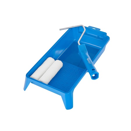 Set trafalet cu tava pentru vopsit, 4 elemente, Geko G66350 - eMAG.ro