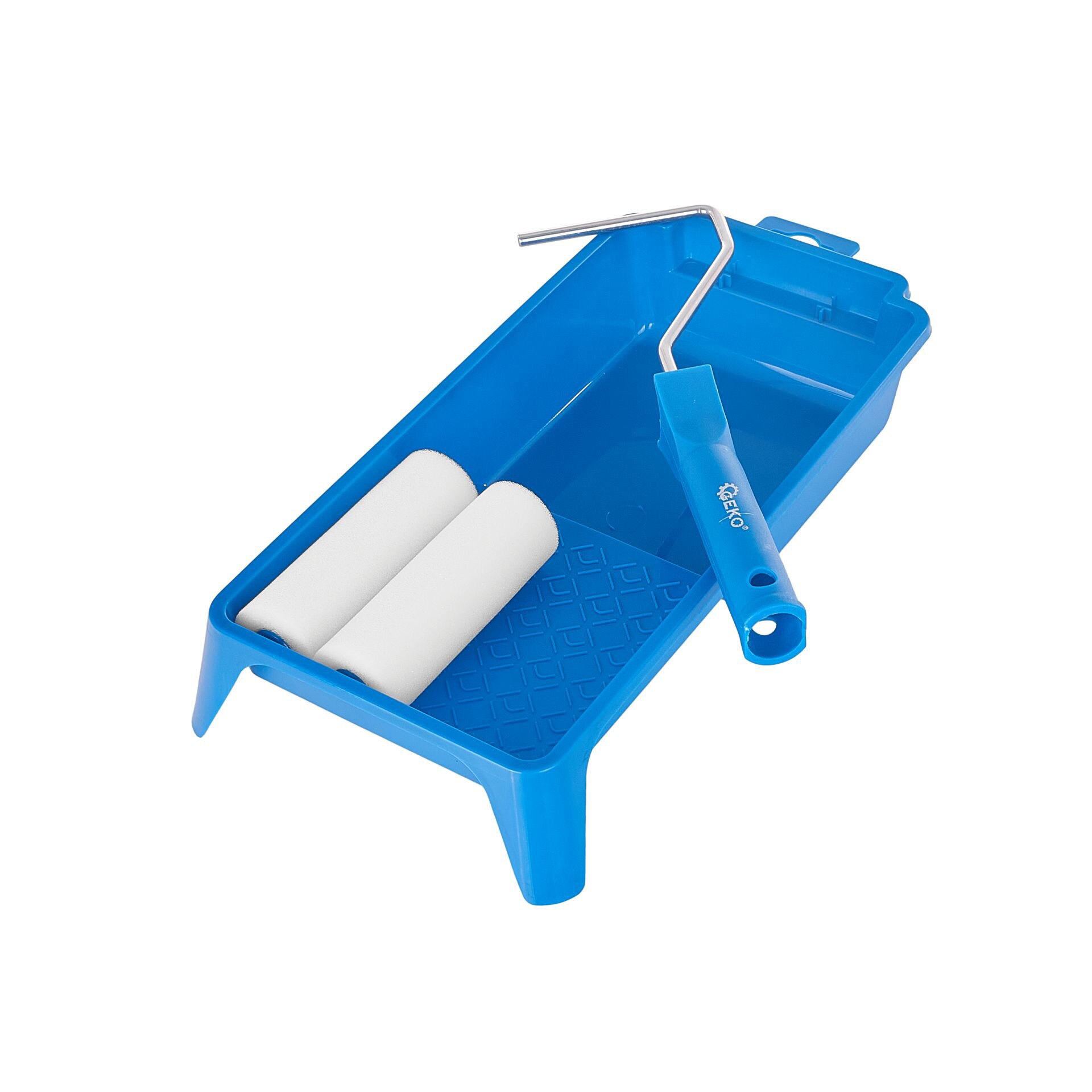 Set trafalet cu tava pentru vopsit, 4 elemente, Geko G66360 - eMAG.ro