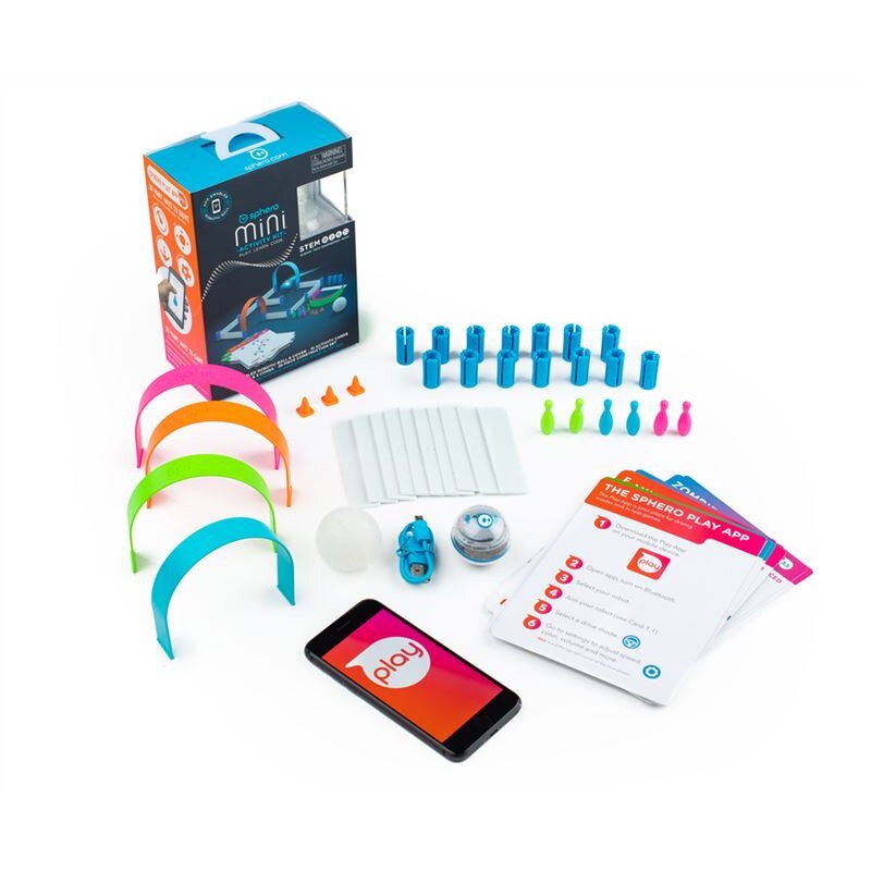 Robot educativ coding Sphero EDU Mini Activity Kit, varsta 5+ ani ...