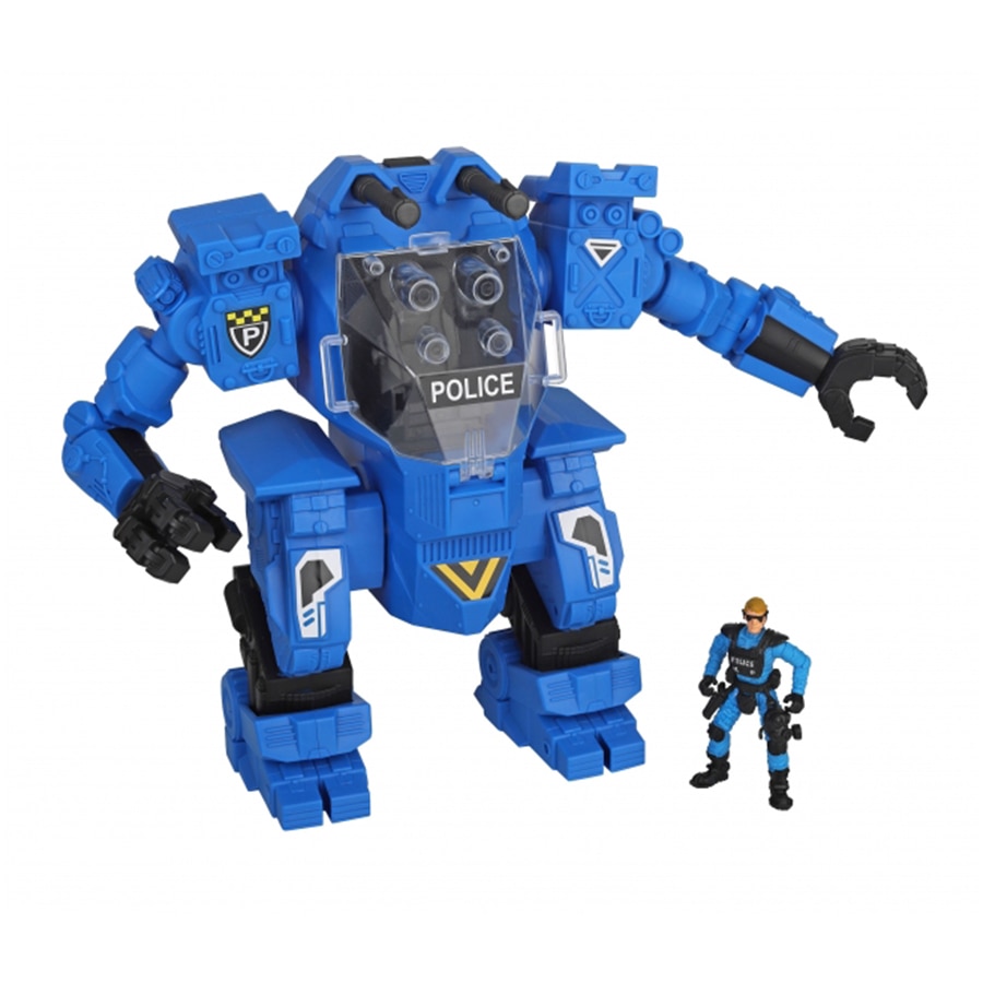 Set de joaca - Exobot gigant de salvare, Chap, Rescue Force, robot si ...