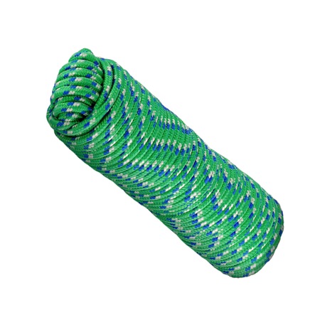 Sfoara tip funie, polipropilena, Syamag, verde, grosime 8 mm, lungime ...