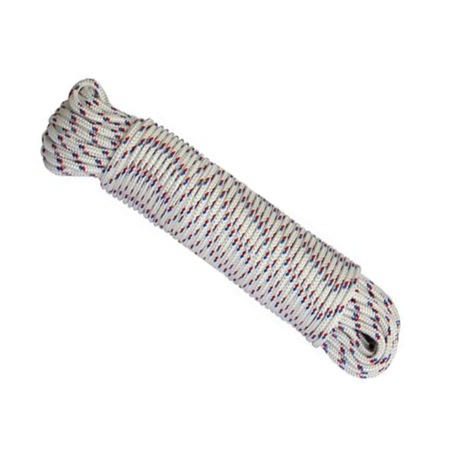 Sfoara tip funie, polipropilena, Syamag, alb, grosime 8 mm, lungime 10 ...