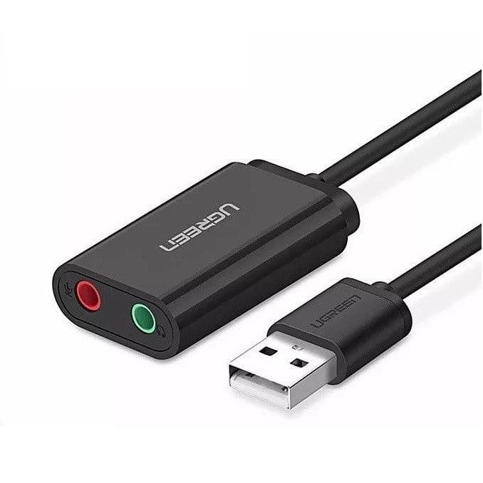 Placa de sunet USB externa, UGREEN, 15cm, Negru - eMAG.ro