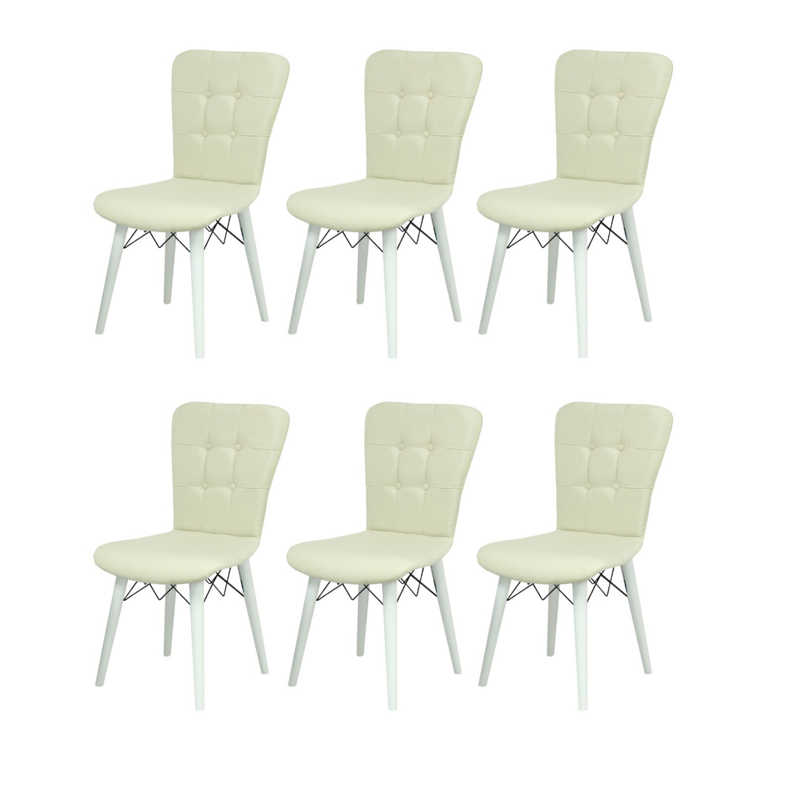 Set masa extensibila Aris Negru marmorat cu 6 scaune Arthur crem picior ...