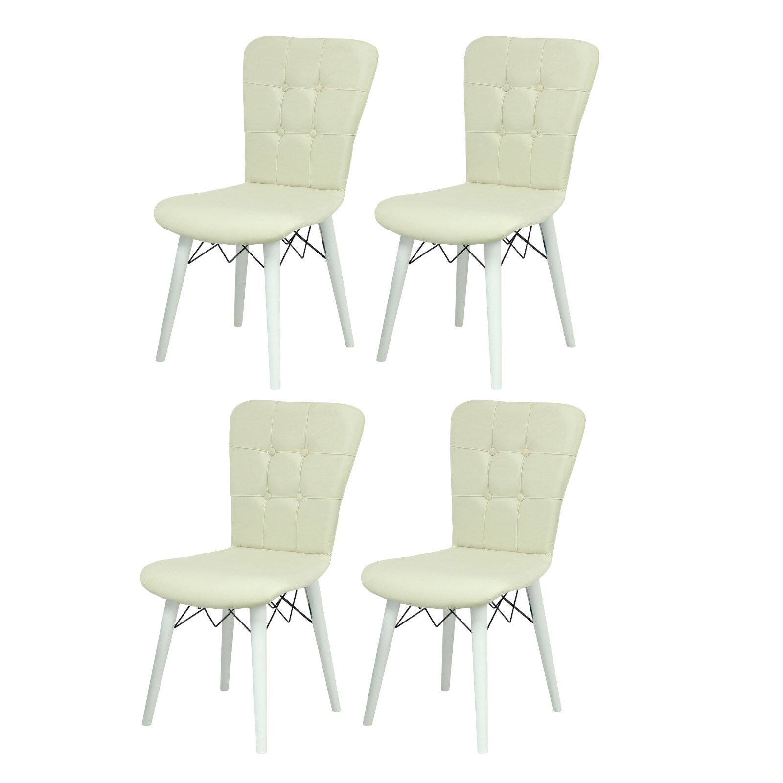 Set masa extensibila Aris Negru marmorat cu 6 scaune Arthur crem picior ...