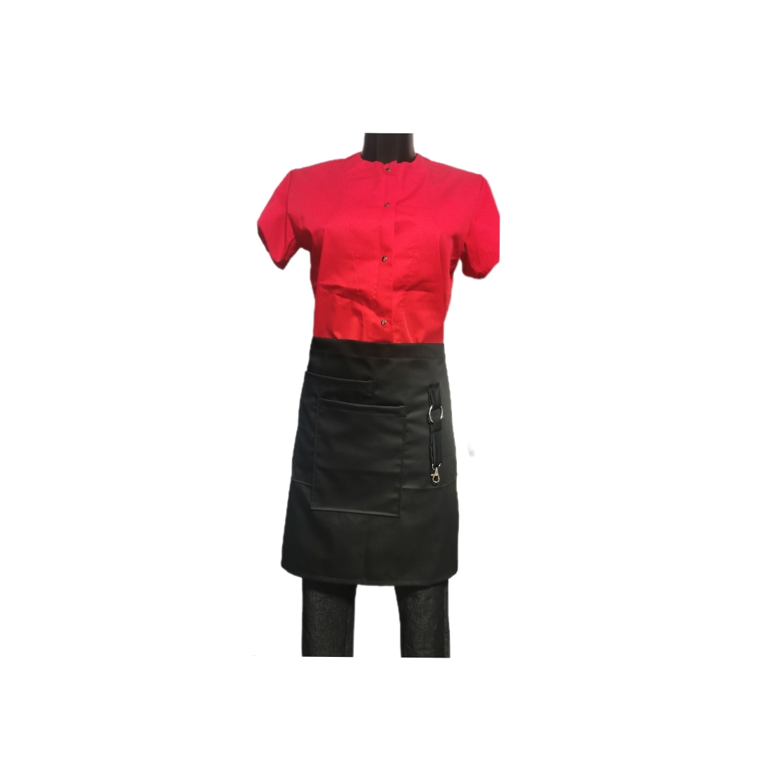 Uniforma bucatar rosu L, bust 120 cm - eMAG.ro