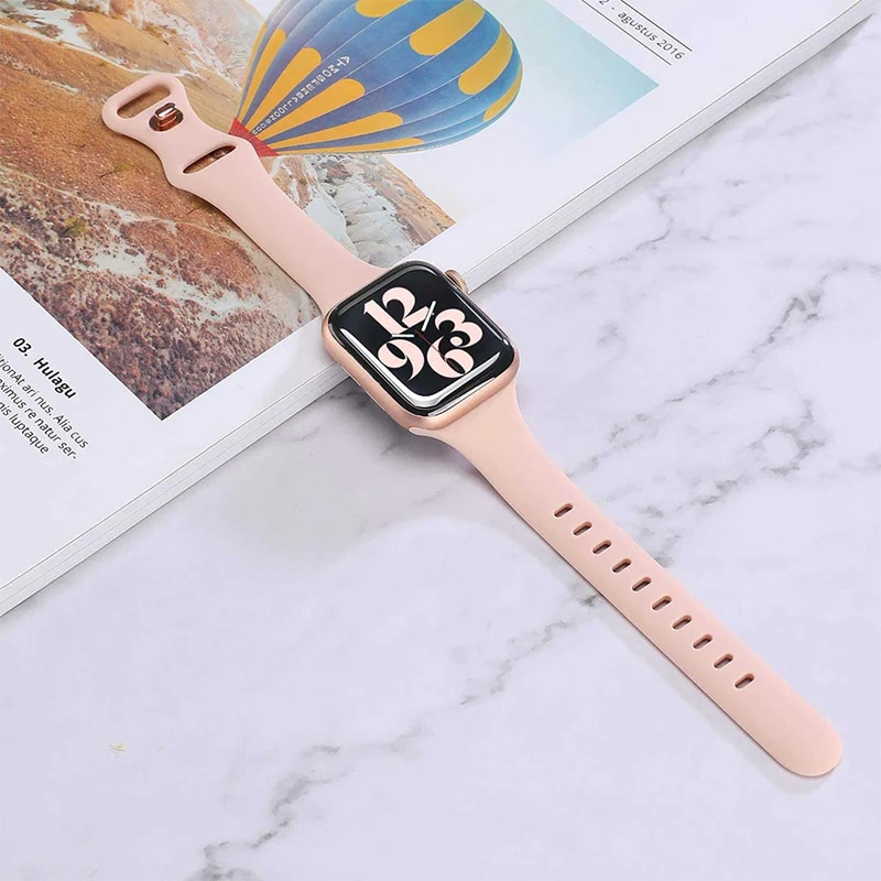 Set 2 curele Apple Watch 3 / 4 / 5 / 6 / 7 / 8 / SE series 38 / 40 / 41 ...