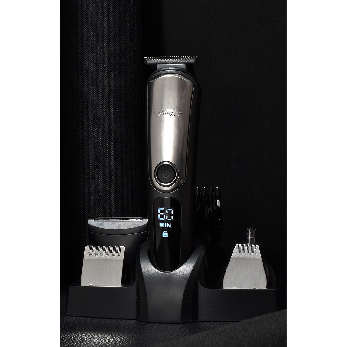 Set complet de ras si tuns 5 in 1 Multifunctional VGR V-105 fara fir ...