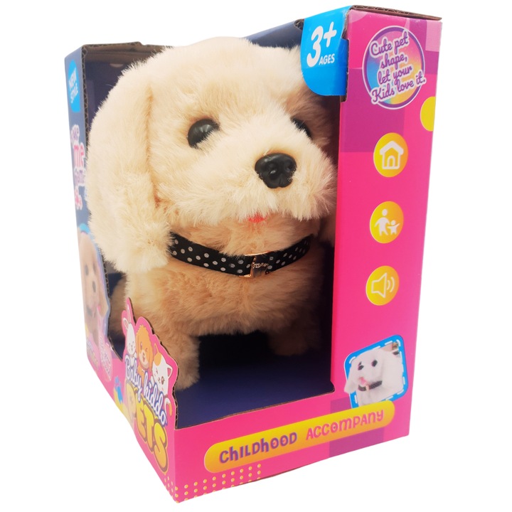 Catel din Plus Interactiv care Merge, Latra si Da din Codita, Crem ...