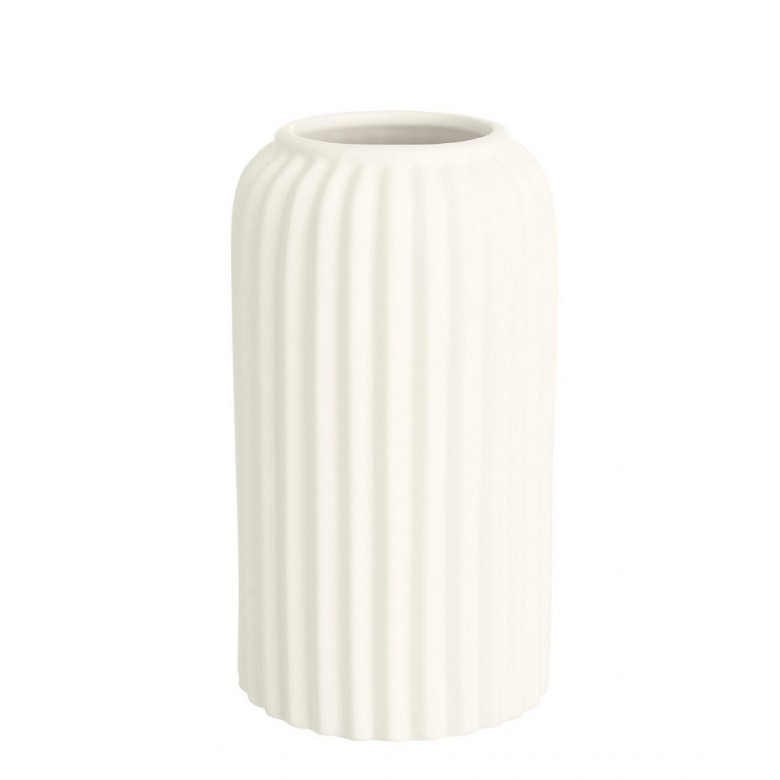 Set 24 vaze flori portelan alb Artemide 10x16 cm - eMAG.ro