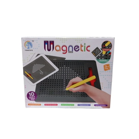 Tablita de desen cu magneti, Magnetic Board, 388 bile magnetice ...