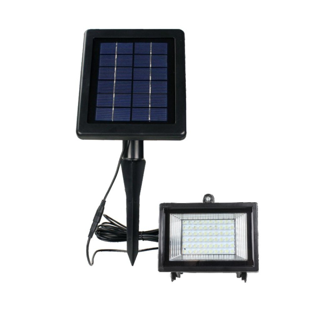 Proiector Led cu Panou Solar, 2.5W, IP65, lumina rece, 8 ore autonomie ...
