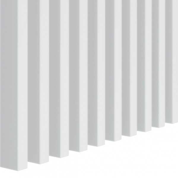 Set Riflaj decorativ MINI pentru perete sau tavan, Alb mat, 16x30x2750 ...