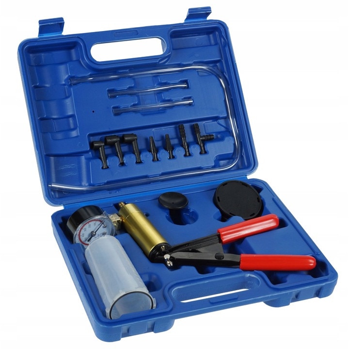 Pompa auto pentru vidare vacum manuala cu accesorii - eMAG.ro