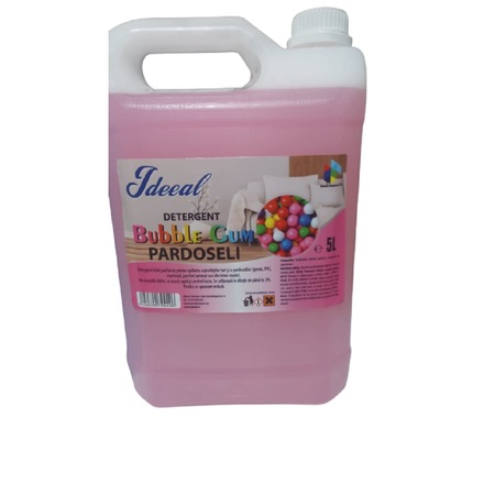 Solutie pentru pardoseli, Bubble Gum, Ideeal, 5l - eMAG.ro