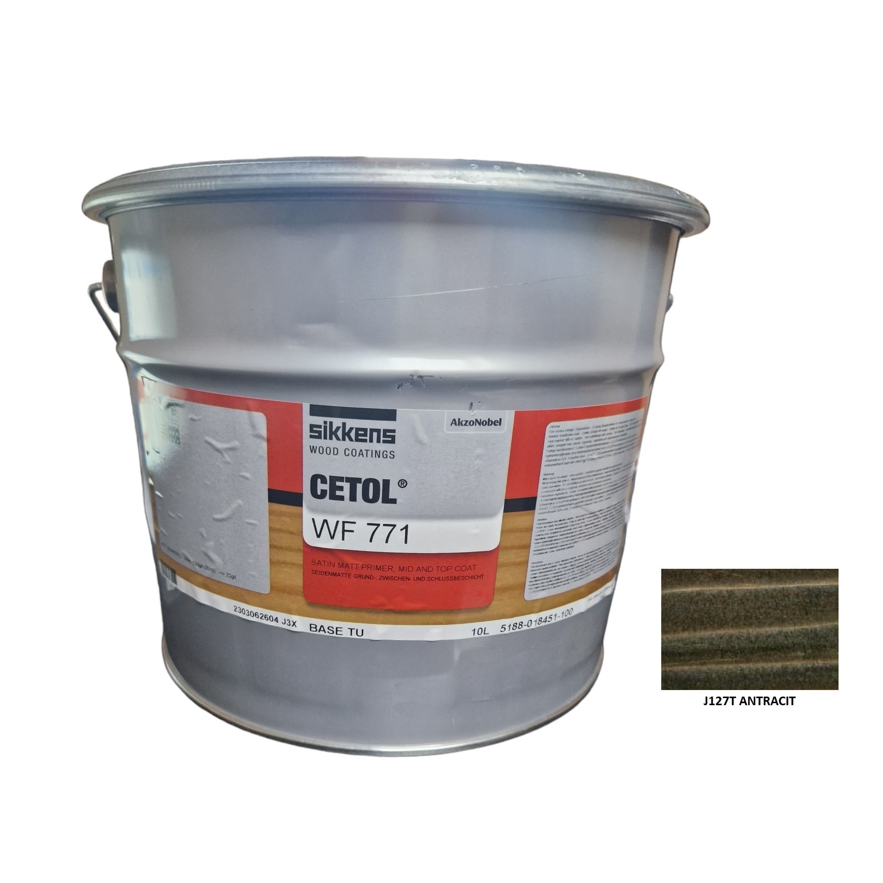 Lazura subtire pe baza de apa, Cetol WF771 - J127T, Sikkens, culoare ...