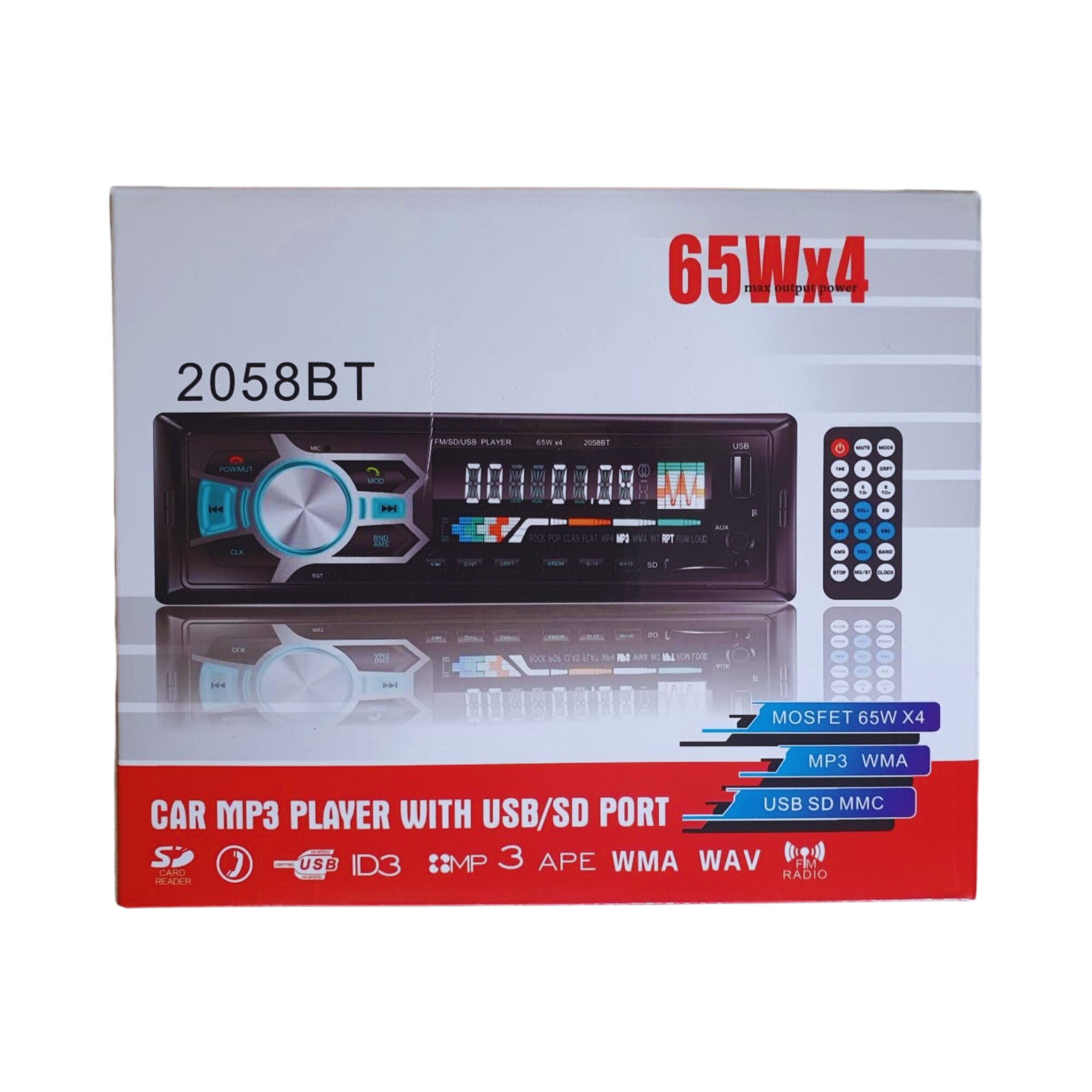Radio MP3 Auto, Universal, Cu Led Multicolor, Bluetooth, SD Card, USB ...