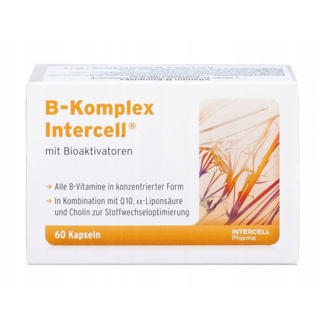 Complex de vitamina B Intercell, 60 capsule - eMAG.ro