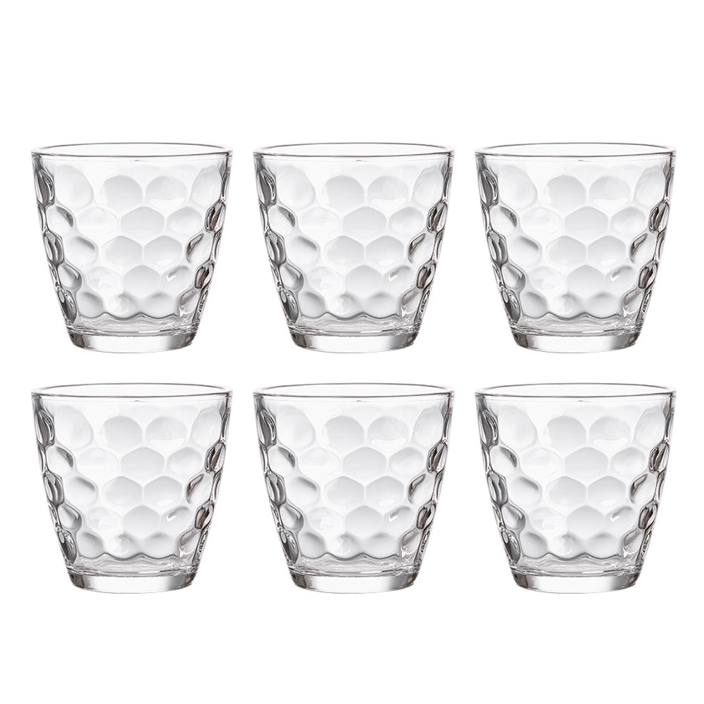 Set 6 pahare, Sticla, 185ml, Transparent - eMAG.ro