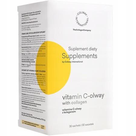 Supliment alimentar Colway, Vitamina C, Colagen, 30 pliculete - eMAG.ro