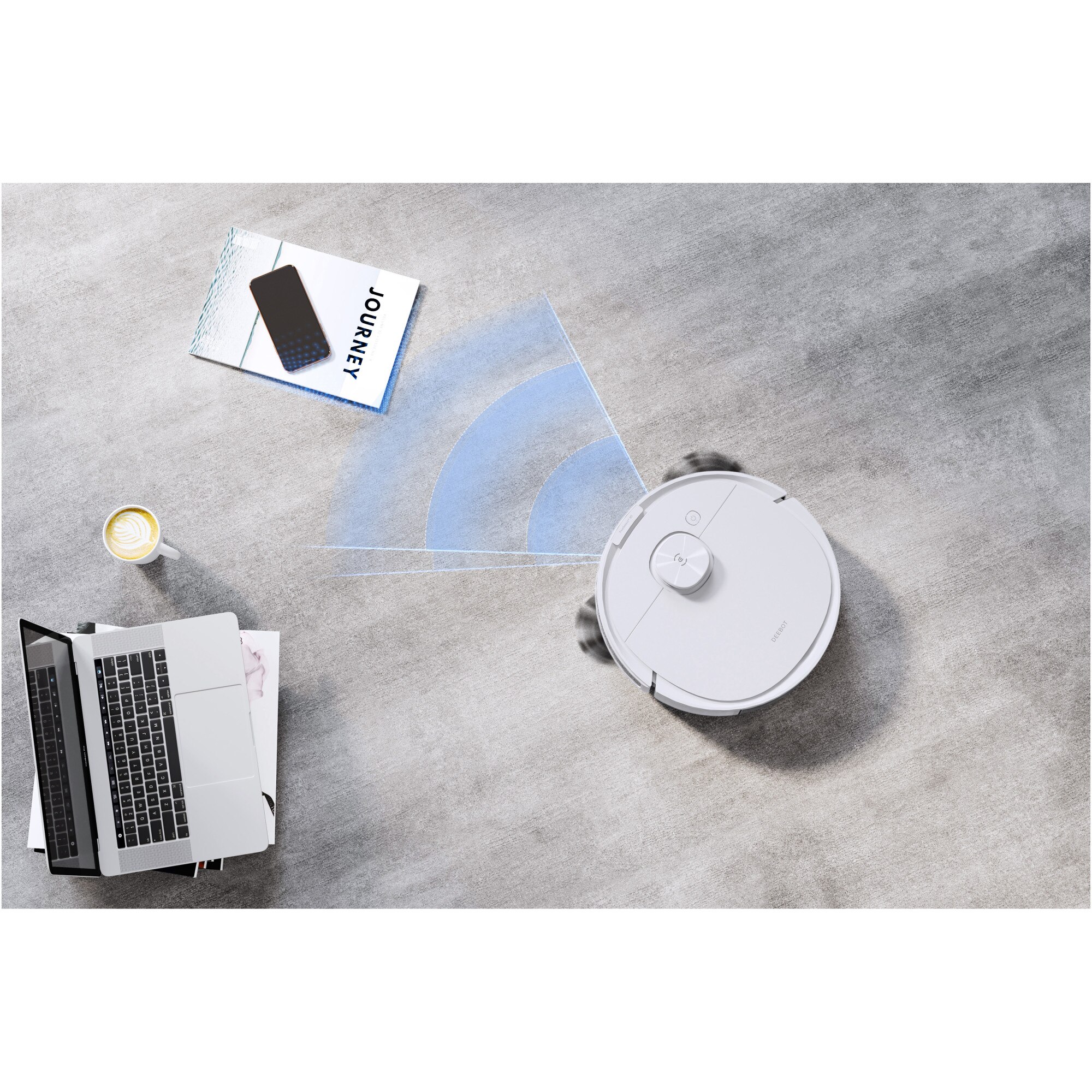 Aspirator robot DEEBOT N8 PRO Ecovacs,True Mapping 1.0, True Detect 3D ...