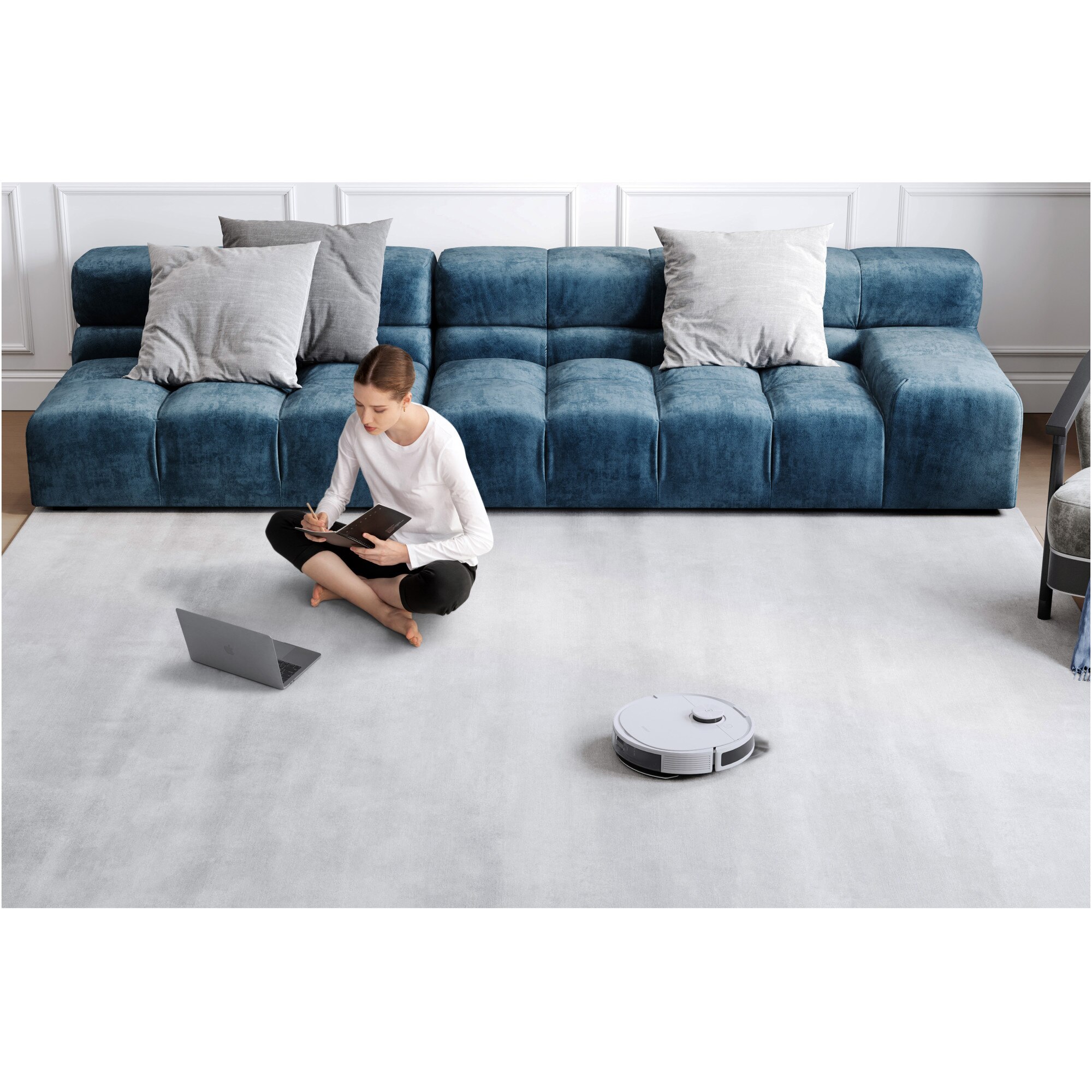 Aspirator robot DEEBOT N8 PRO Ecovacs,True Mapping 1.0, True Detect 3D ...