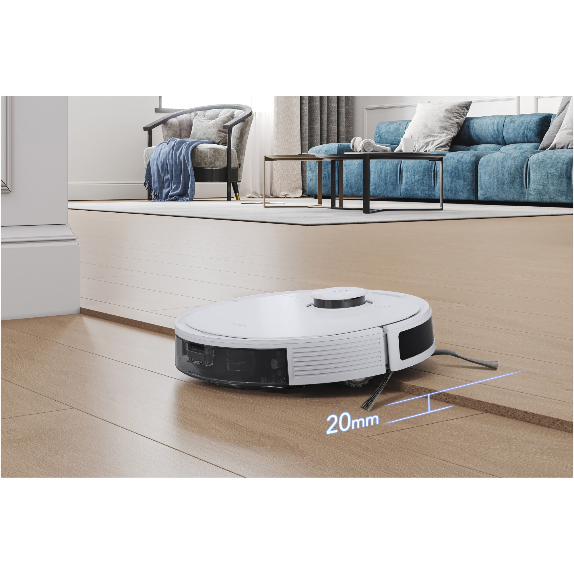 Робот прахосмукачка DEEBOT N8 PRO Ecovacs, True Mapping 1.0, True ...