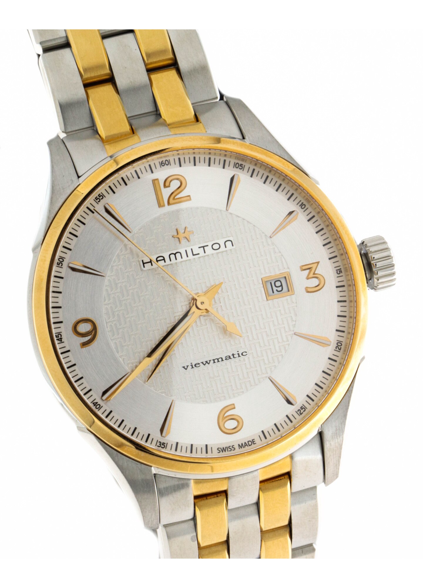 Ceas unisex Automatic, Hamilton, Otel, Argintiu/Auriu - eMAG.ro