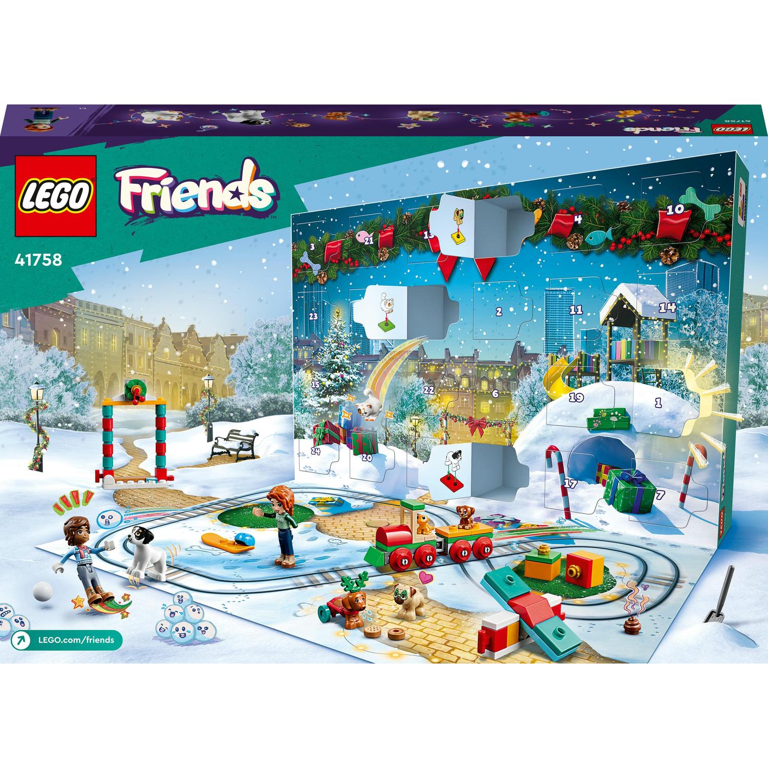 LEGO® Friends - Advent Calendar 2023 41758, 231 части - eMAG.bg