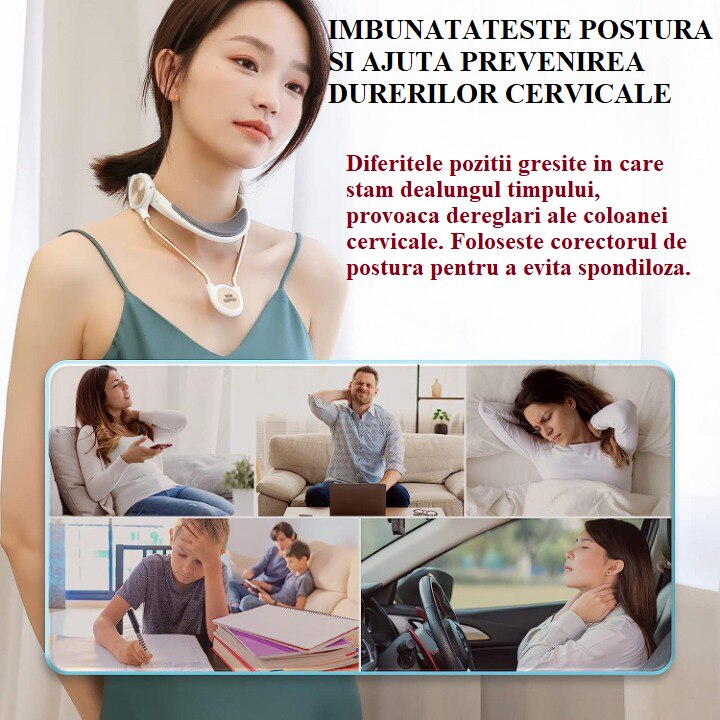 Corector ortopedic postura, IntellHub®, Decompresie cervicala ...