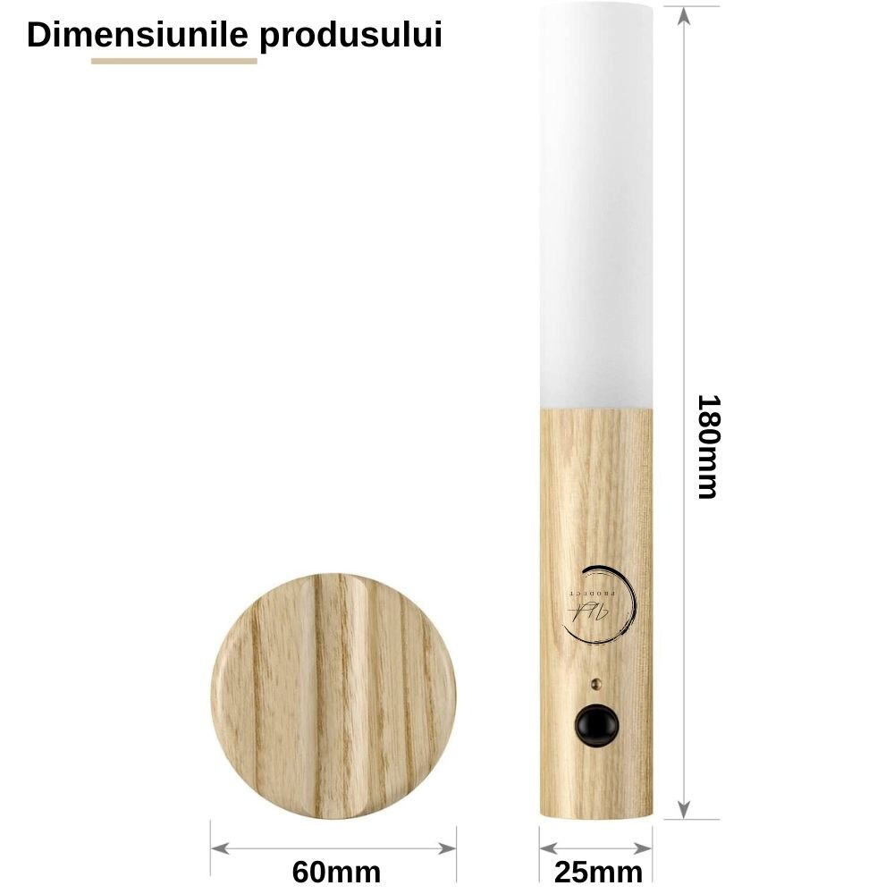 Lampa inteligenta cu lumina Warm Light LED de 2700-3000k, Moderna ...