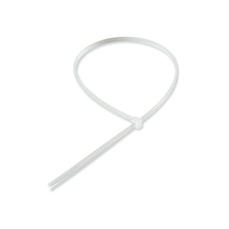 Colier Cablu/Brida Scame 140x3.5mm Alb Set 100 Bucati - eMAG.ro