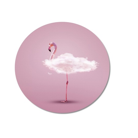 Mousepad Flamingo, 20 x 20 cm, Creative Rey® - eMAG.ro