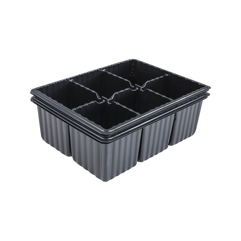 Set 4 x Tava pentru rasaduri, Hydrostab, Plastic, 17.5 x 13.5 x 5.5 cm ...