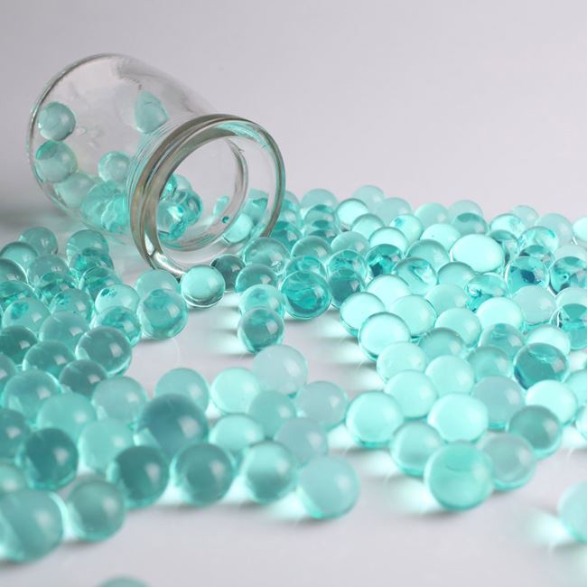 Bile decorative din hidrogel, bleu turqoise, 10g, biodegradabile - eMAG.ro