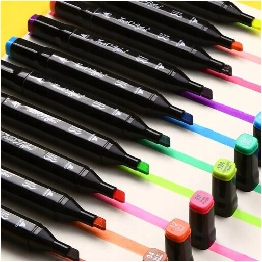 Set de 80 de markere, Multicolor - eMAG.ro