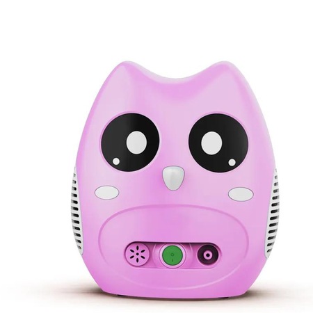 Aparat aerosoli inhalator Pink Owl, nebulizator cu compresor, 0.2ml/min ...