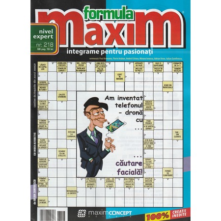 Integrame formula Maxim 218 - nivel expert - eMAG.ro
