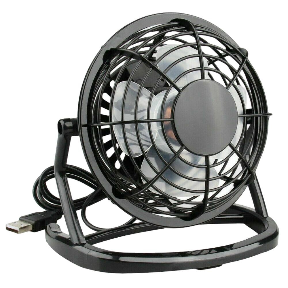 Mini ventilator, USB, Negru - eMAG.ro
