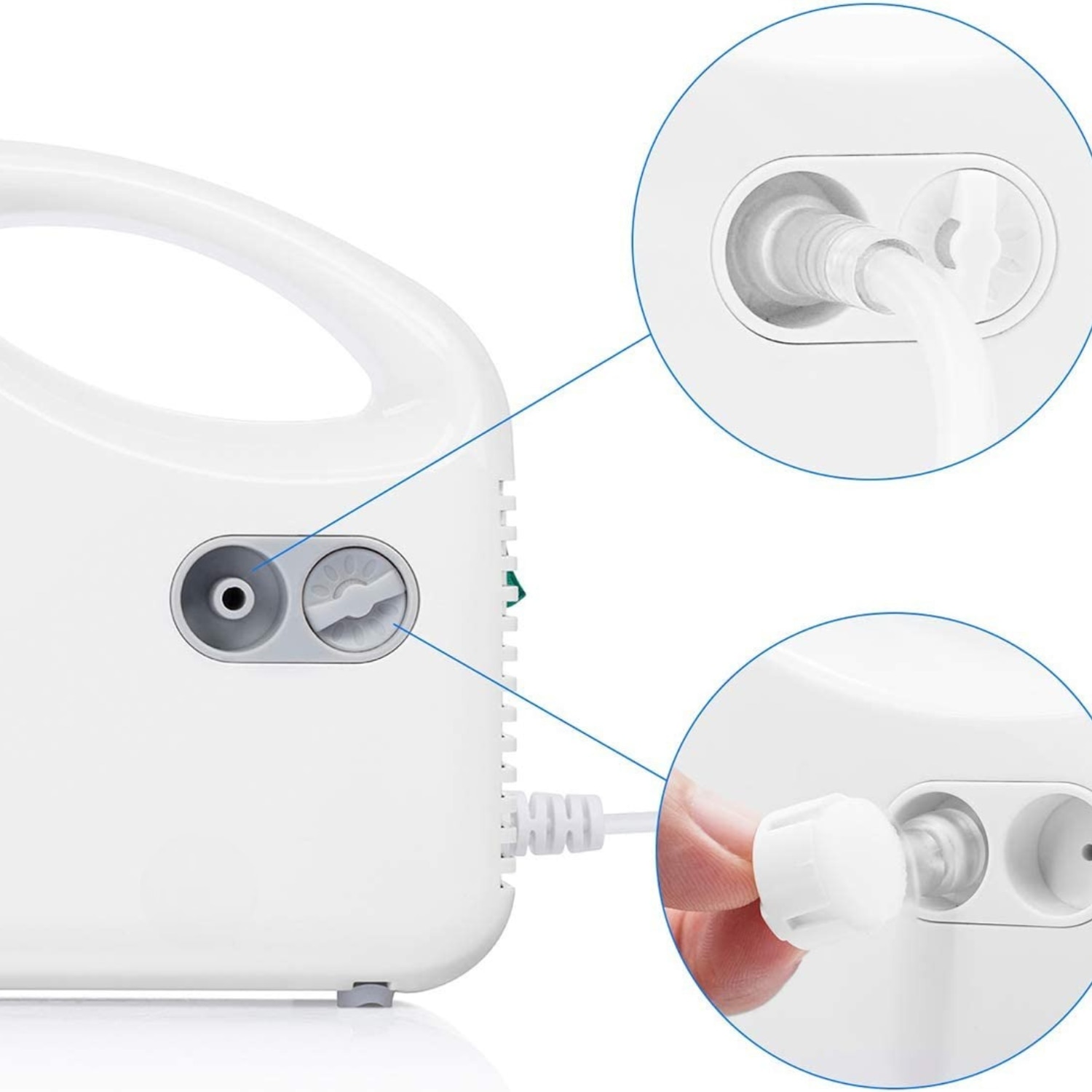 Aparat aerosoli inhalator, nebulizator cu compresor, 0.2ml/min, masca ...