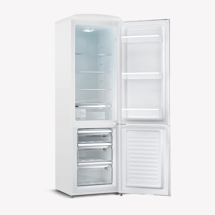 Frigider Severin, Retro, H 181 cm, frigider 181 l, congelator 63 litri ...