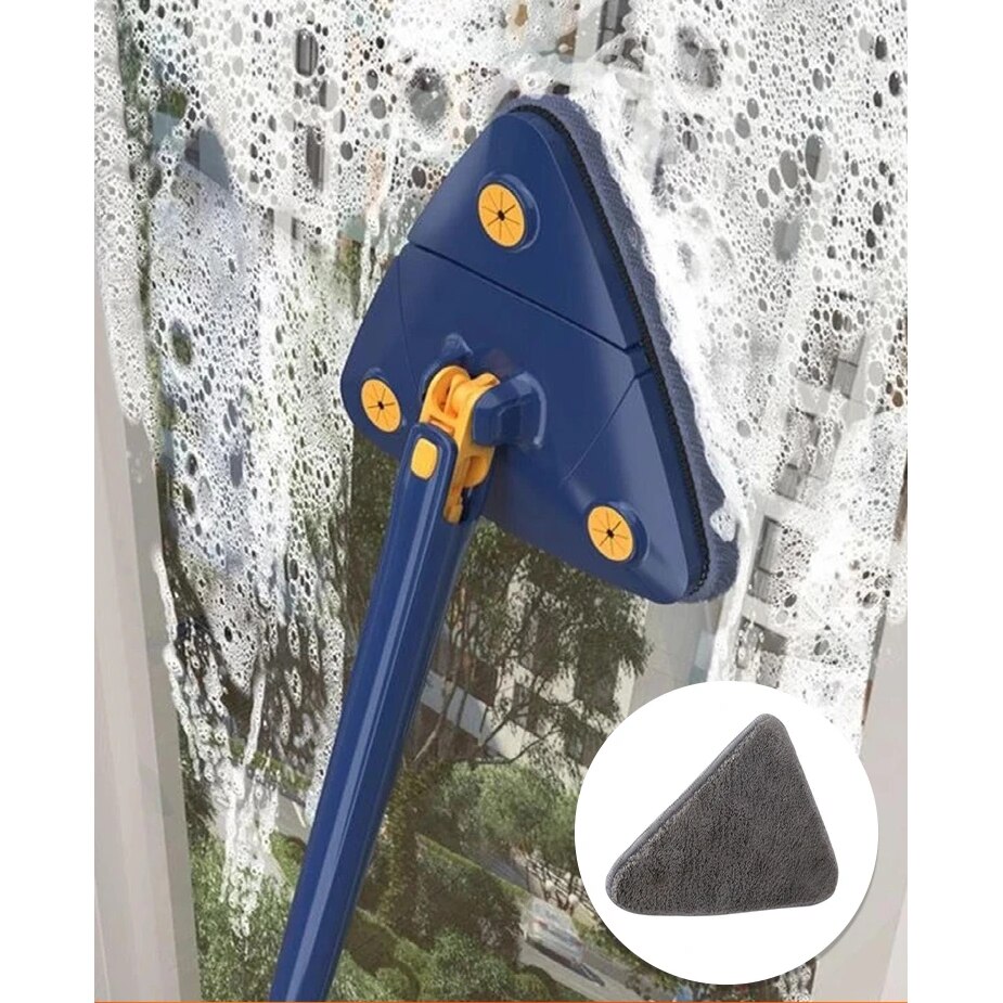 Mop triunghi extensibil Salestore.ro®, curata suprafete multiple gresie ...